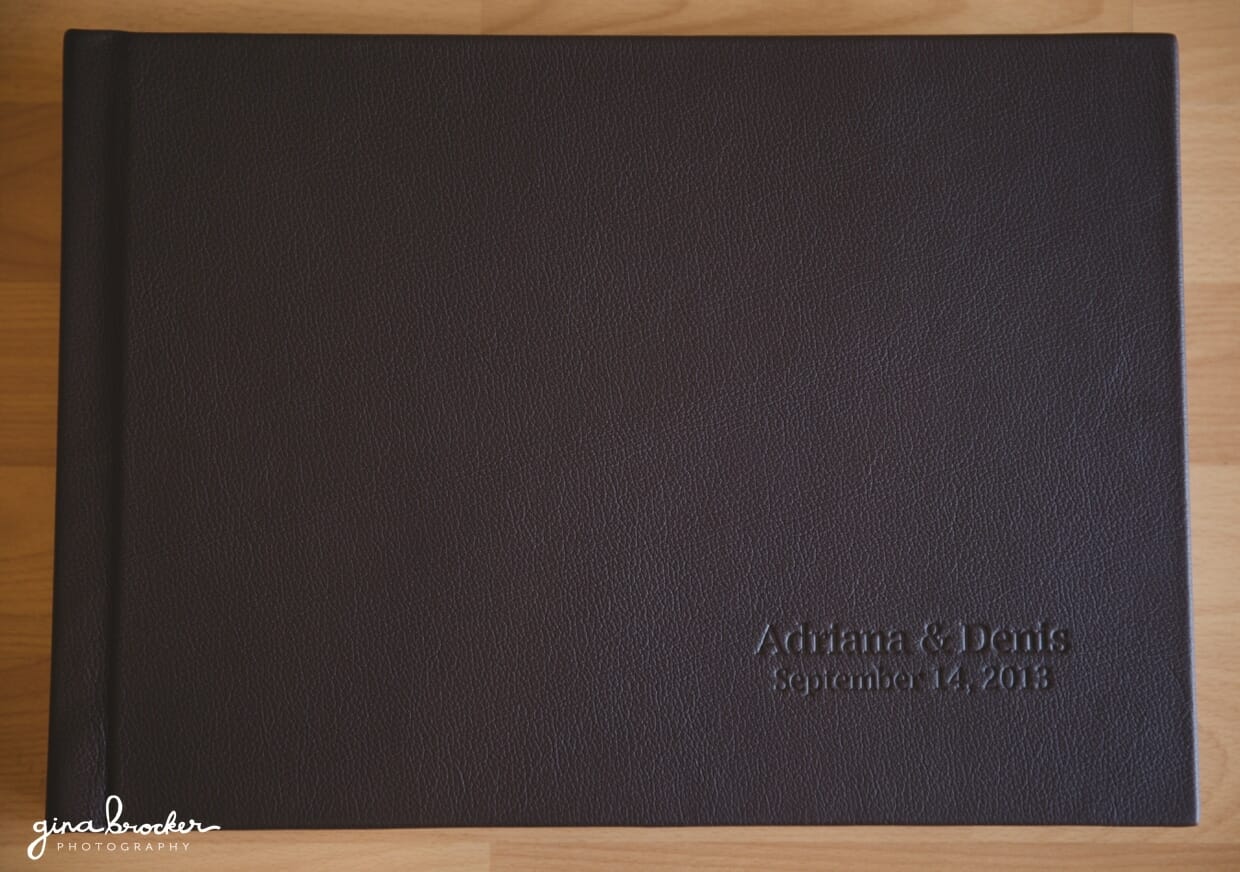 New Flush Mount Wedding Album - Gina Brocker Photography