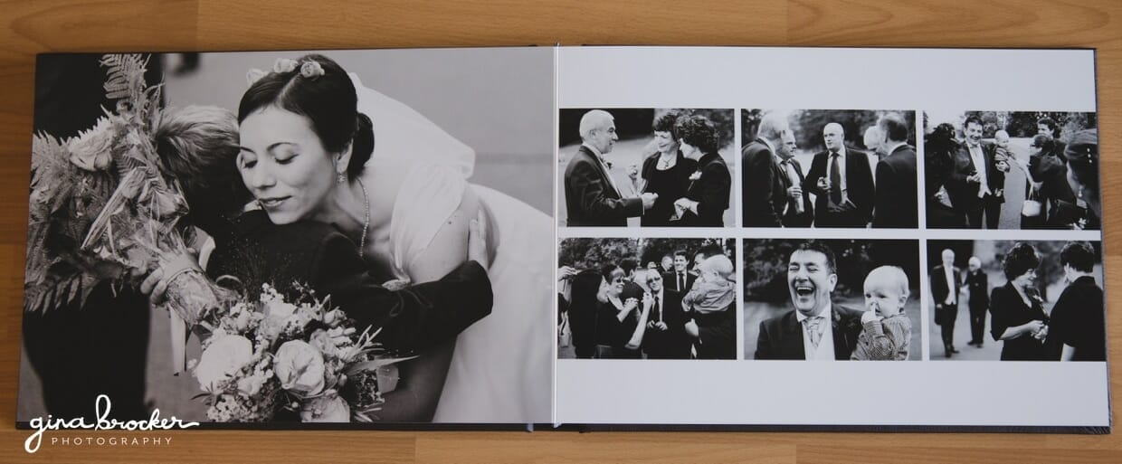 New Flush Mount Wedding Album - Gina Brocker Photography