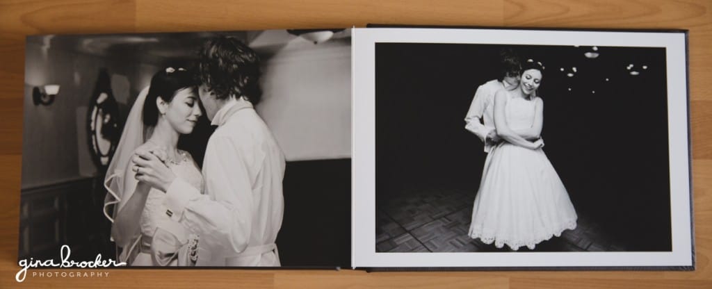 New Flush Mount Wedding Album - Gina Brocker Photography
