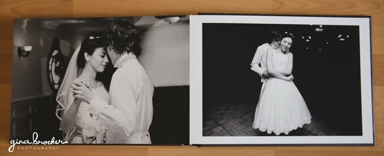 New Flush Mount Wedding Album - Gina Brocker Photography