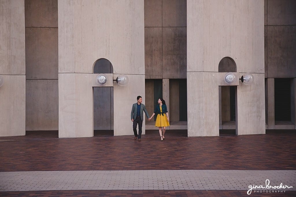 Nan & Bowen's Christian Science Center Engagement Session - Gina ...